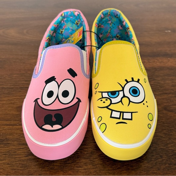 Nickelodeon | Shoes | Nwt Womens Spongebob Slip On Shoes | Poshmark